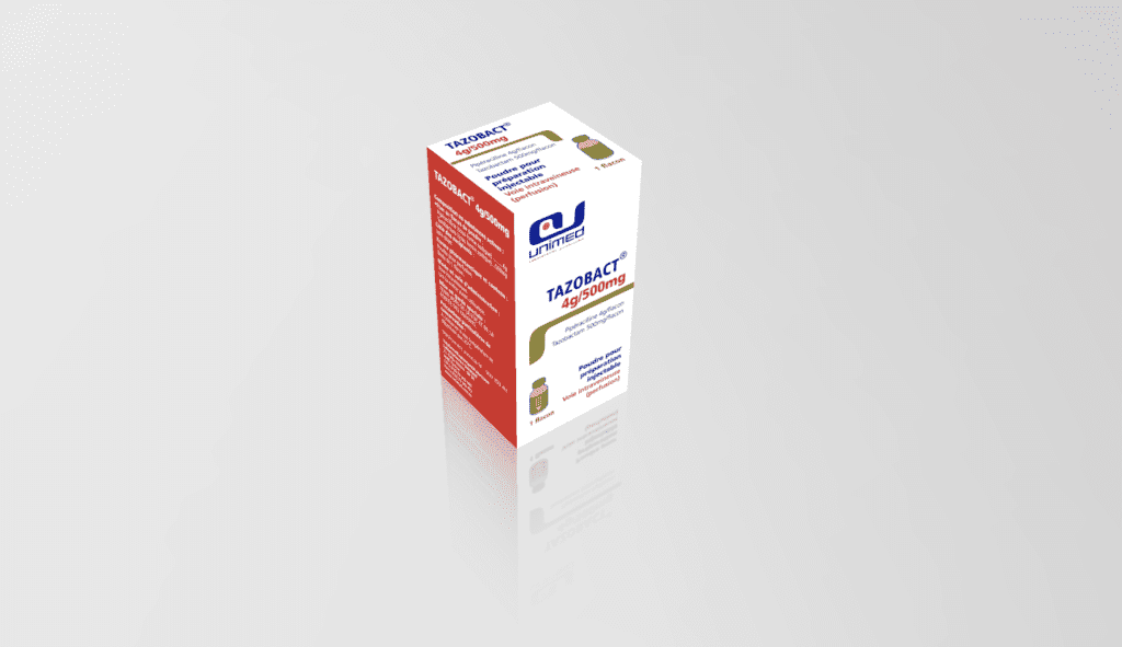 TAZOBACT 4g B1 – Les Laboratoires UNIMED